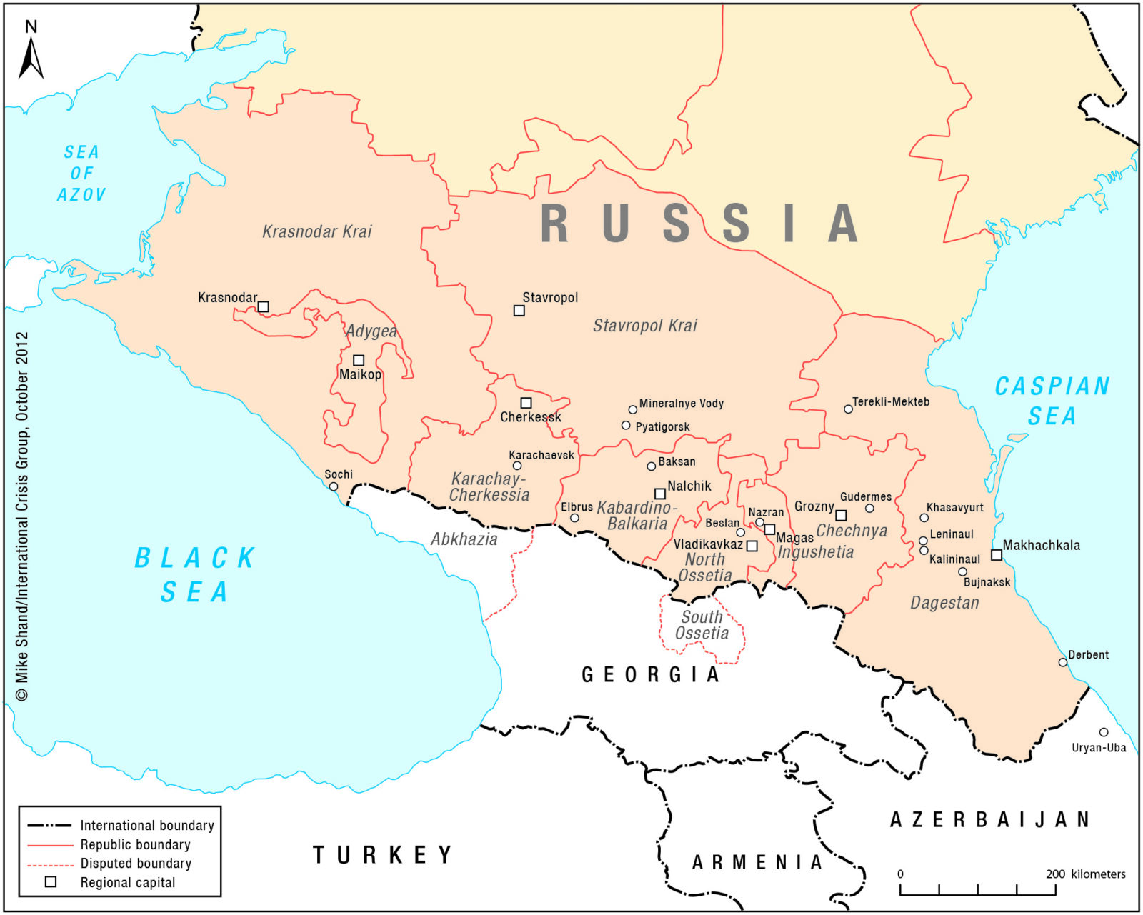 Separatism in the Caucasus: Trends and Prospects - Robert Lansing Institute